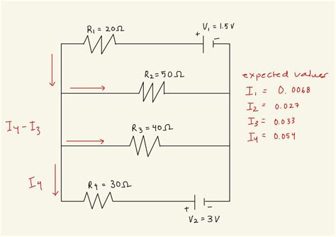 Solved Please Find I1i2 I3 And I4 Using Junction Rule And