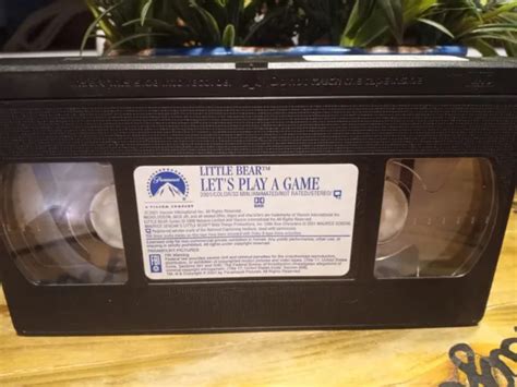 Little Bear Andlets Play A Game Vhs 4 Short Episodes £652 Picclick Uk