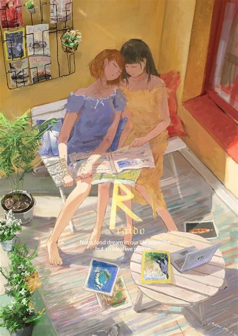 travel梦开始的地方 插画师XilmO夕末的女孩插画图片 BoBoPic