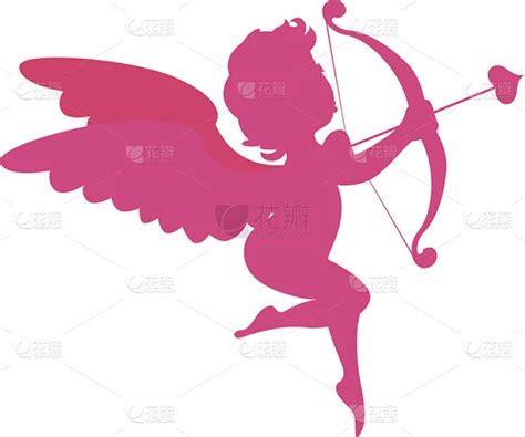 丘比特小天使形状绘画插图符号计算机制图计算机图形学依诺斯像箭头符号图像素材 花瓣网