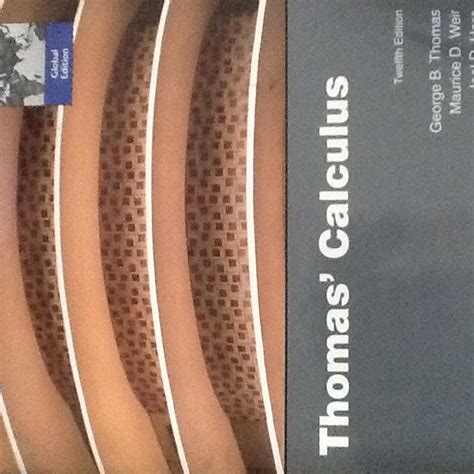 Thomas Calculus Th Edition Hobbies Toys Books Magazines Textbooks On Carousell