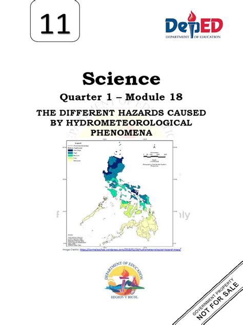 18 Core Subject Science 11 Earth Life Science Q1 Module 18 Pdf