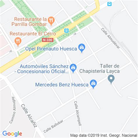 C Digo Postal Calle Badalona En Huesca Codigopostalde Es