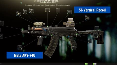 Escape From Tarkov Simple Meta AKS U Build Tutorial YouTube