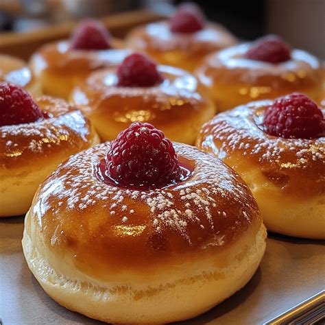 Raspberry Custard Buns Kopaylas
