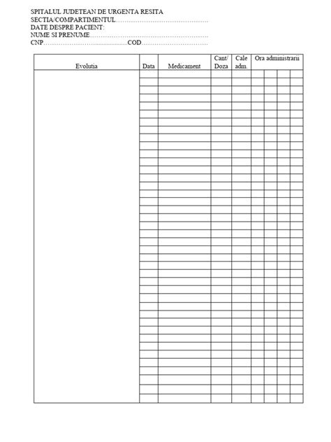 Foaie Evolutie Pdf