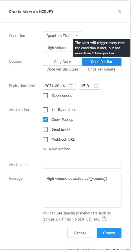 How To Create Alerts In Tradingview With Quantum Trading Indicators