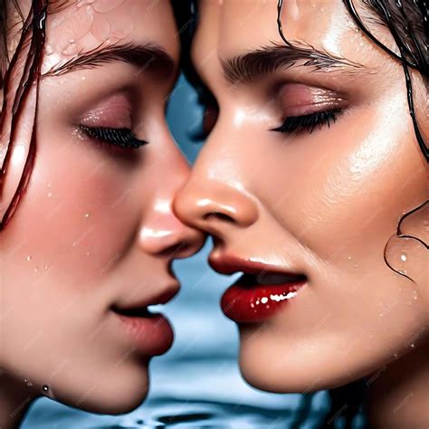 Premium Photo Two Girls Showing Love And Care For Each Other