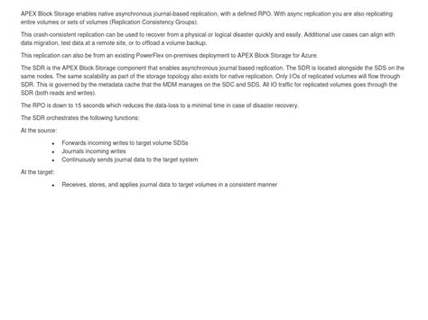 Native Replication Dell Apex Block Storage For Microsoft Azure Dell Technologies Info Hub