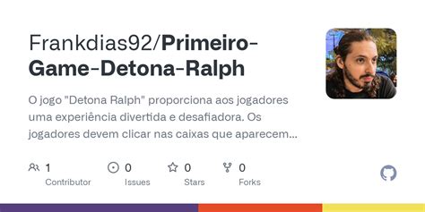 GitHub Frankdias Primeiro Game Detona Ralph