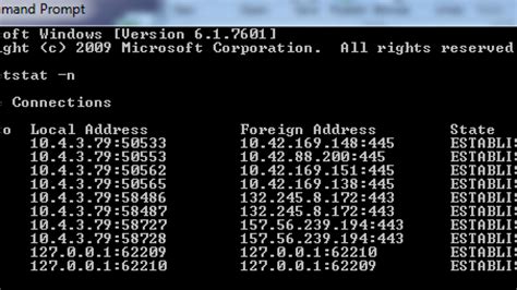 Cách Dùng Lệnh Netstat Thông Qua Các Dòng Lệnh Trên Hệ điều Hành