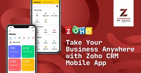 Take Your Business Anywhere With Zoho CRM Mobile App Zopreneurs Com