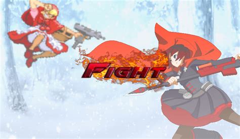 Ruby Rose Vs B B Hood Sprite By Simbiothero On Deviantart