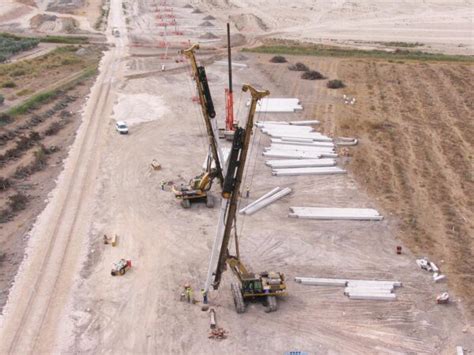 Proceso para optimizar el proyecto y la construcción de pilotes geotecnia AI