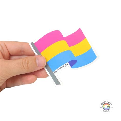 Pansexual Sticker Pansexual Pride Sticker Pansexual Decal Etsy