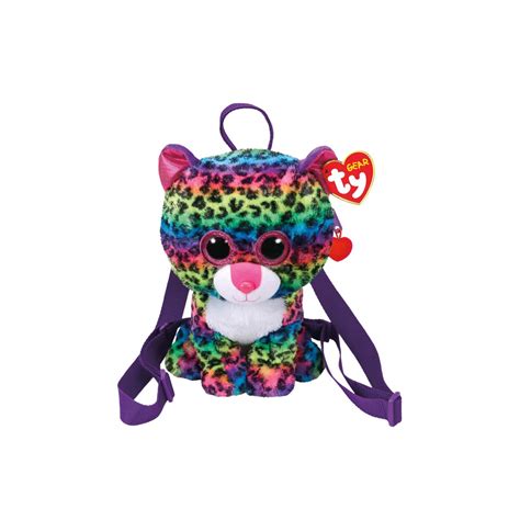 Fashion Dotty Plush Backpack Leopard Multicolor 1607 95004 Toys Shop Gr