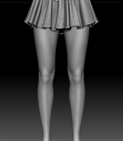 Blonde Realtime Character Computer Graphics Daily News Body Template Female Bodies