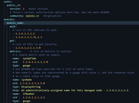 Cant Get Data From Device But Snmpwalk Does Snmpexporter