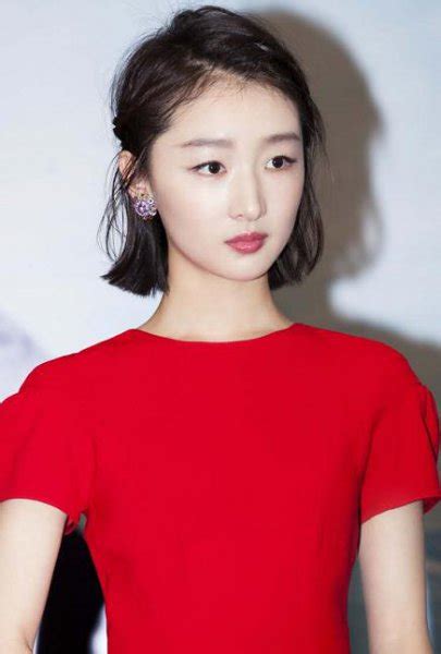 短发周冬雨图片帅气大山谷图库