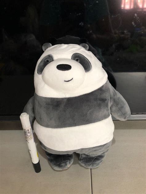 Cartoon Network We Bare Bears Miniso Panda Plush Hobbies And Toys Toys