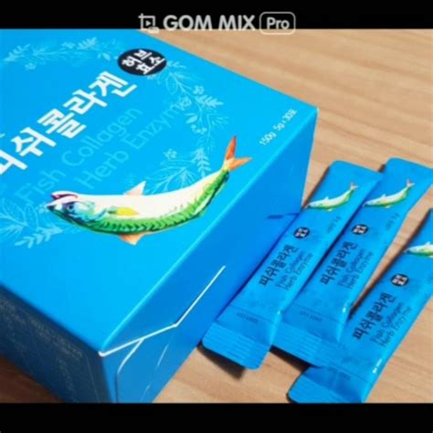 복합활성효소특허와 건강 식자재 피쉬콜라겐의 결합 피부 좋아지는 방법 피쉬콜라겐허브효소 충분한 물 건강을