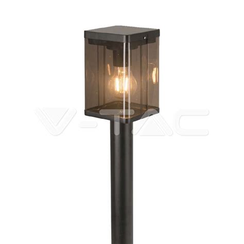 Solar Lights 25w Led Sollar Bollard Lamp E27 With Microwave Sensor Ip44