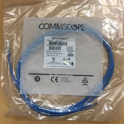 D Link Twisted Pair Commscope Cat UTP Patch Cord Blue M M At Piece In Hyderabad