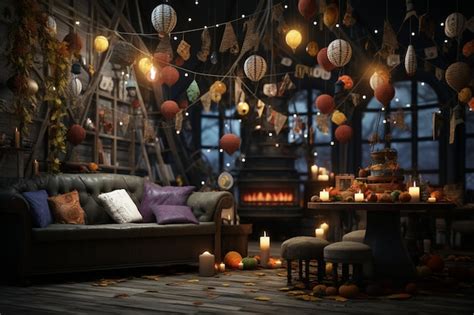 Photos Of Decorations For Themed Parties Premium Ai Generated Image