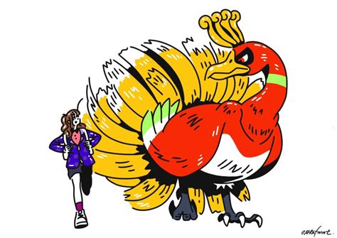 Osare Graffiti Ho Oh Nintendo Pokemon Pokemon Sv Highres 1girl Backpack Bag Beak Bird