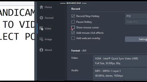 Fix Mouse Pointer Not Showing In Bandicam Recording 2020 YouTube