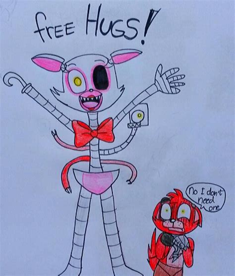 FNAF Foxy And Mangle Wallpaper WallpaperSafari