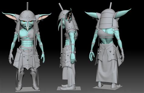 [wip] Goblin Fighter — Polycount