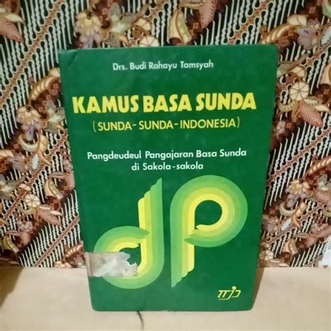 Jual Kamus Basa Sunda Sunda Sunda Indonesia Shopee Indonesia