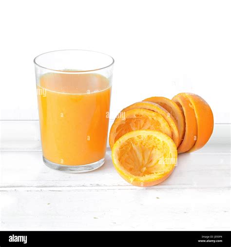 Freshly squeezed orange juice Stock Photo - Alamy