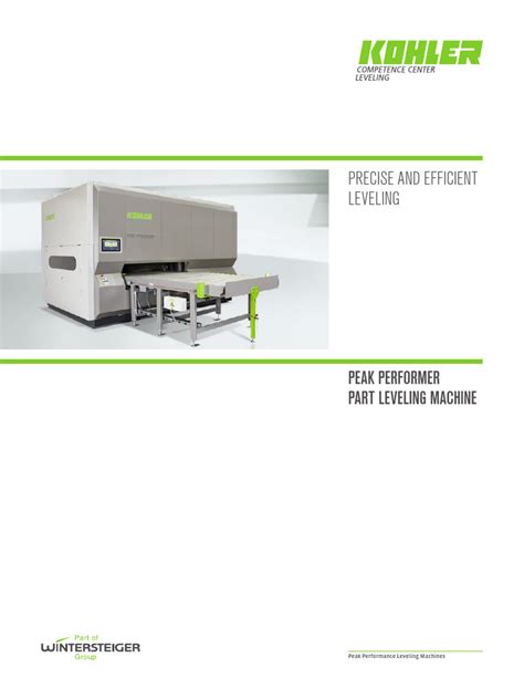 Kohler Broschuere Pp En 1 Pdf Sheet Metal Efficient Energy Use