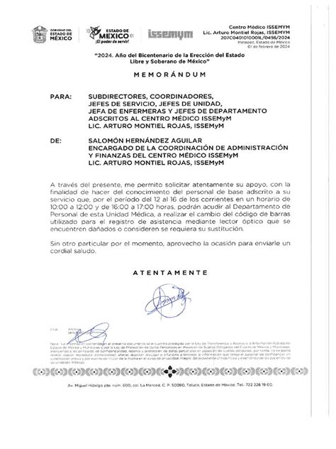 Cambio De Codigo De Barras Pdf
