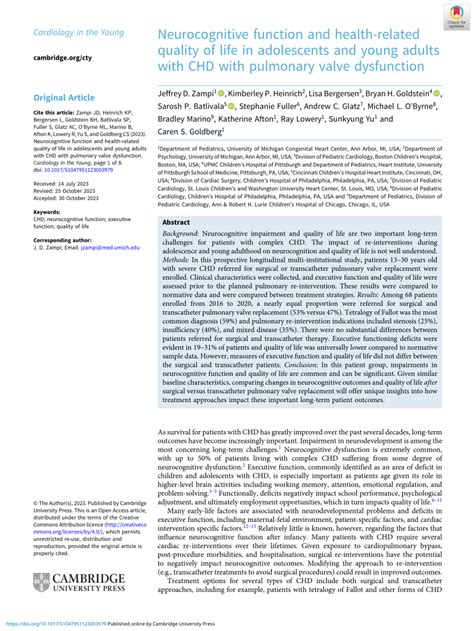 Pdf Neurocognitive Function And Health Related Quality Of Life In
