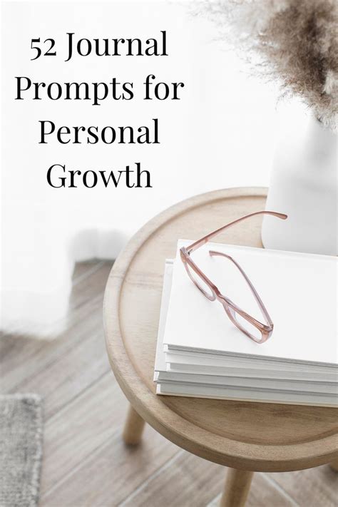 52 Journal Prompts For Personal Growth Journal Prompts Personal