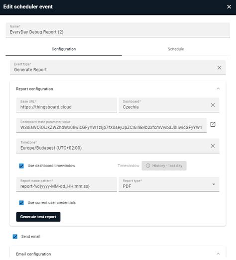 Bug Duplicate Emails Generated By Thinbsboard Scheduler · Issue 9319