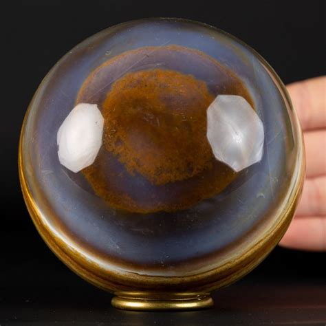 Elegance Unique Jasper And Agate Sphere With Natural Beauty