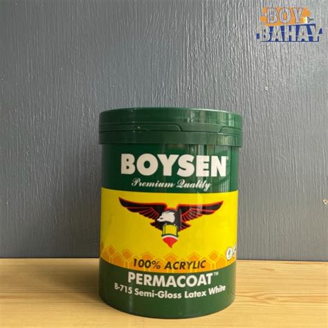 Boysen Permacoat Gloss Latexsemi Gloss Latexflat Latex White B710