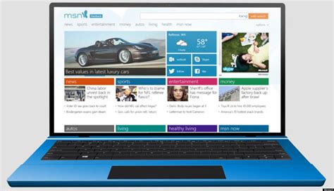 New MSN Microsoft Announces Major Site Redesign For Windows 8 And