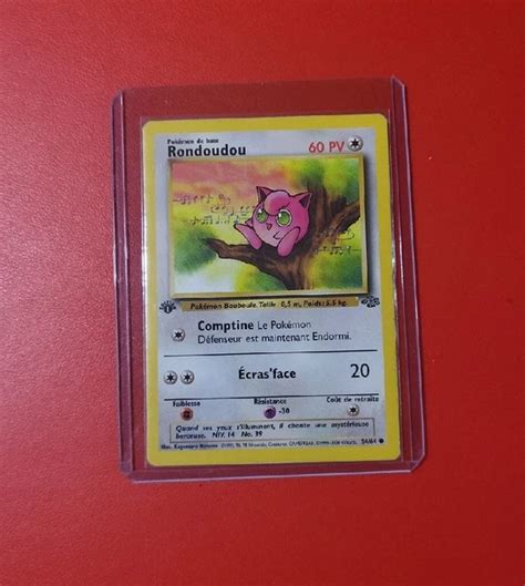 CARTE POKEMON RONDOUDOU Edition 1 Français Jungle 54 64 Wizards