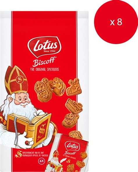 Lotus Speculoos Sinterklaas Minis St Nicolas Minis 150g X 8