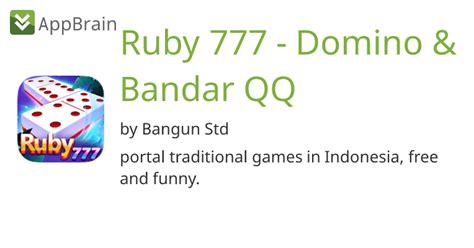 Ruby 777 Domino And Bandar Qq For Android Free App Download