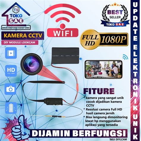 Jual Spy Camera Perekam Vidio Ip Kamera Mini Diy Module Wifi App Lookcam Wireless 1080p Hidden