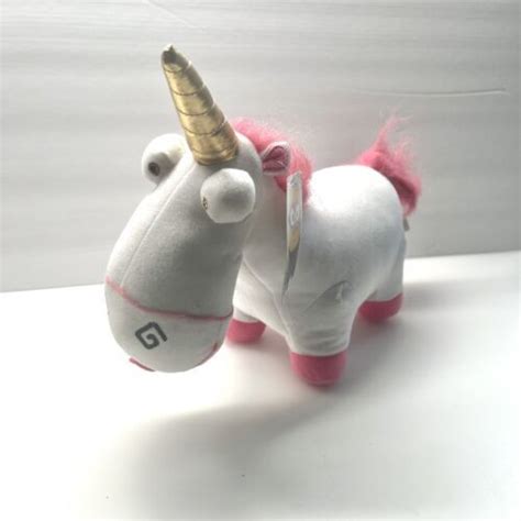 Despicable Me 2 Fluffy Unicorn Plush 10 Toy Factory New With Tag 2014 4675849560