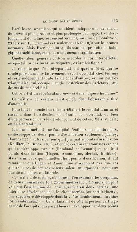 Le Cre Des Criminels Par A Debierre Ornde 137 Figures Dans Le