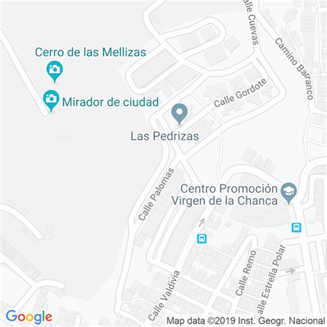 Código Postal calle Palomas cuevas en Almería Codigopostalde es