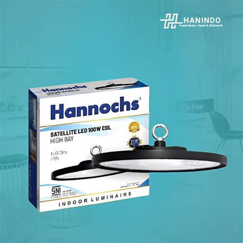 Jual Lampu High Bay Hannochs Satellite 100W UFO Highbay LED Pabrik